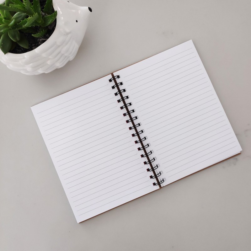 To Do List Personalised Hardcover Spiral Notebook Size A5 DadShop