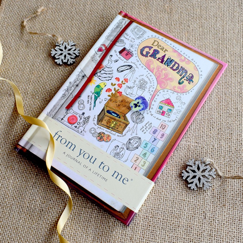 Dear Grandma From You To Me Journal | DadShop
