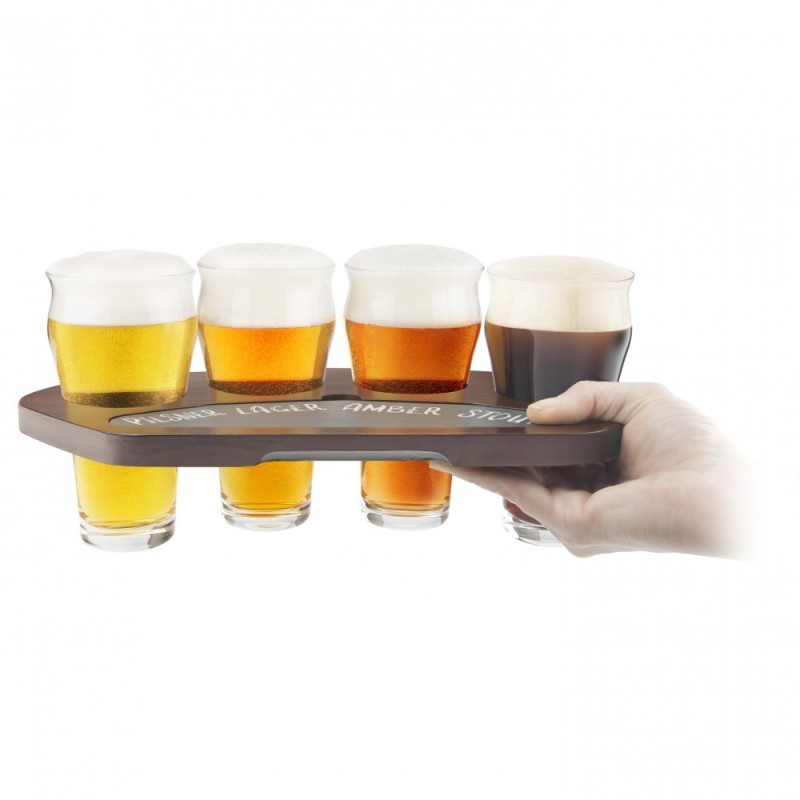 Craft Beer Flight Set by Final Touch | DadShop