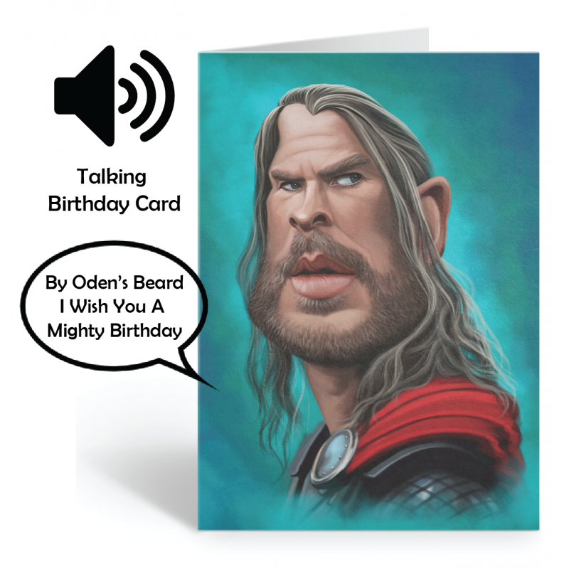 Thor Birthday Sound Card by Loudmouth | DadShop