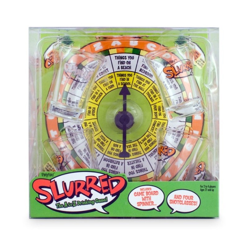 Slurred - The A to Z Drinking Game | DadShop