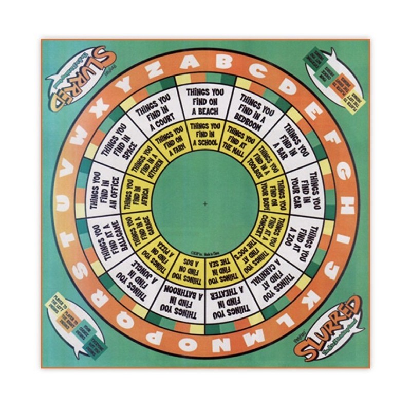 Slurred - The A to Z Drinking Game | DadShop