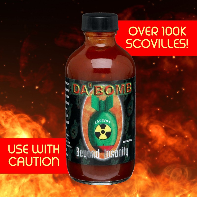 Da Bomb Beyond Insanity Hot Sauce - As Seen On Hot Ones | DadShop