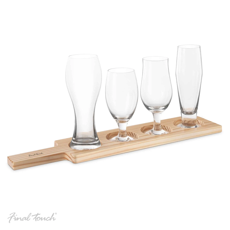 6 Piece Beer Tasting Paddle Set | DadShop