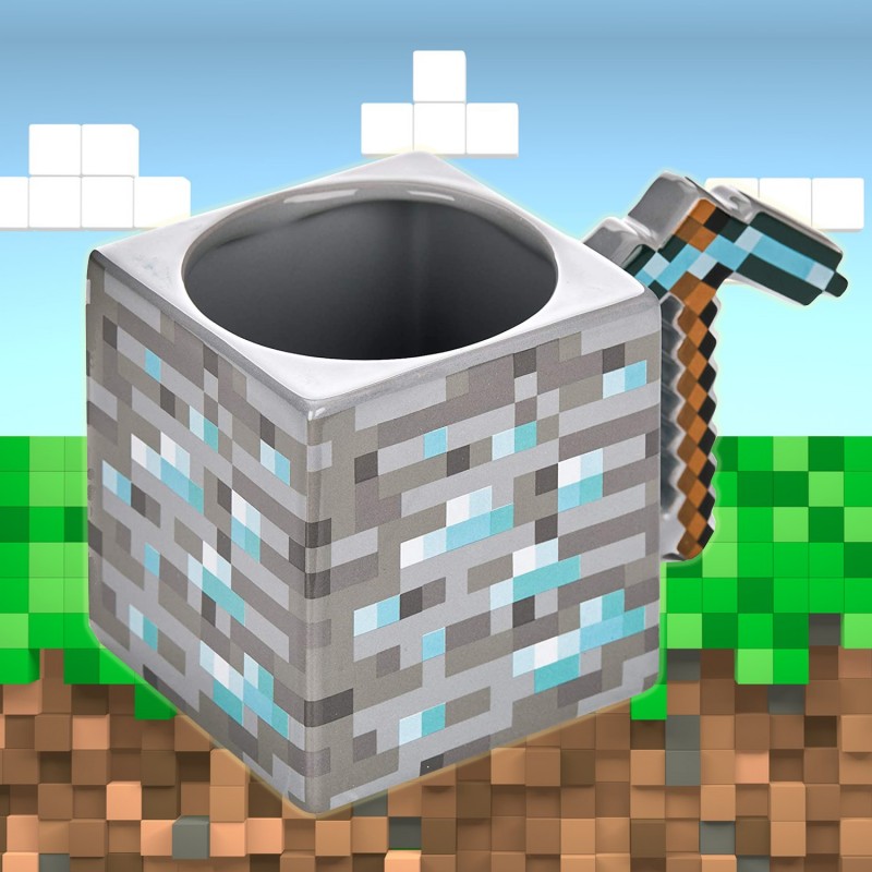 Minecraft Pickaxe Mug | DadShop