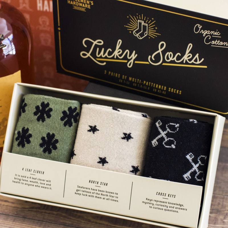 Lucky Socks and Whisky Hamper | DadShop