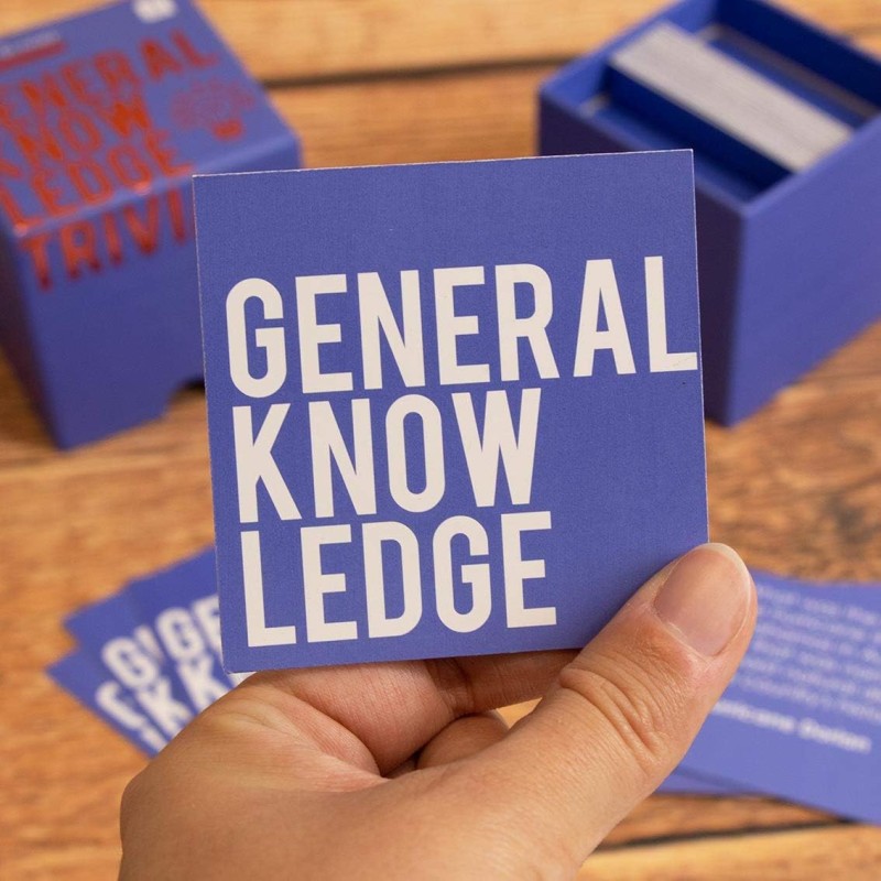After Dinner General Knowledge Trivia Cards by Talking Tables | DadShop