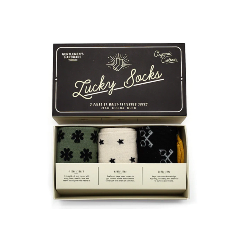 Lucky Socks and Wine Hamper | DadShop