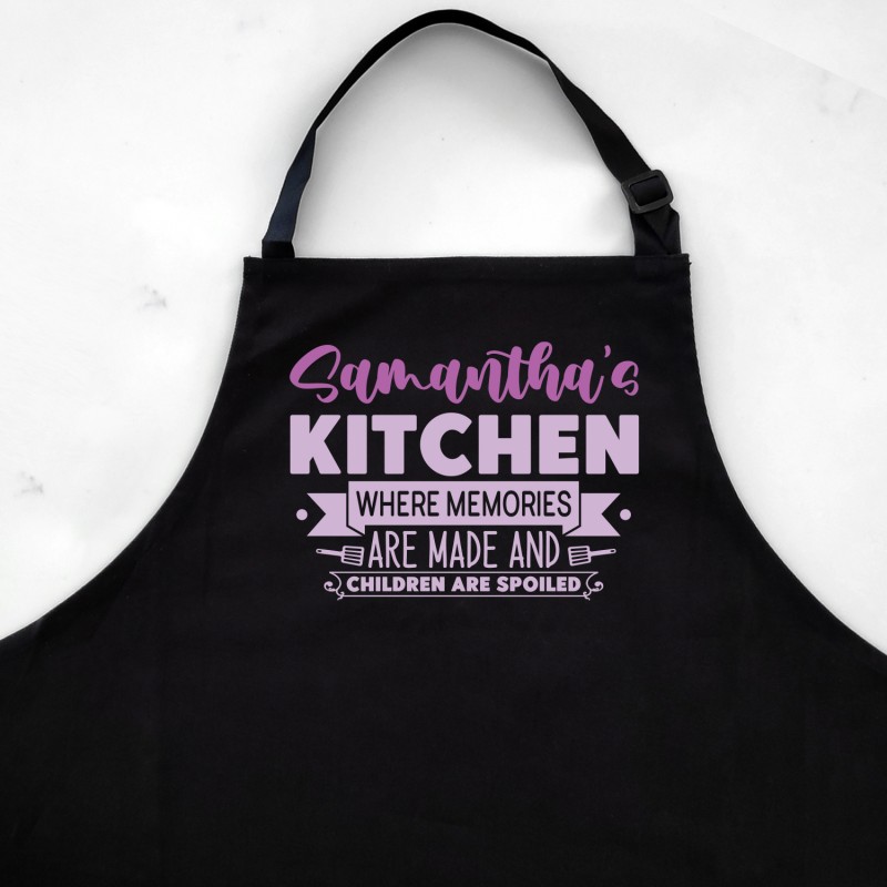 Personalised Kitchen Memories Apron | DadShop