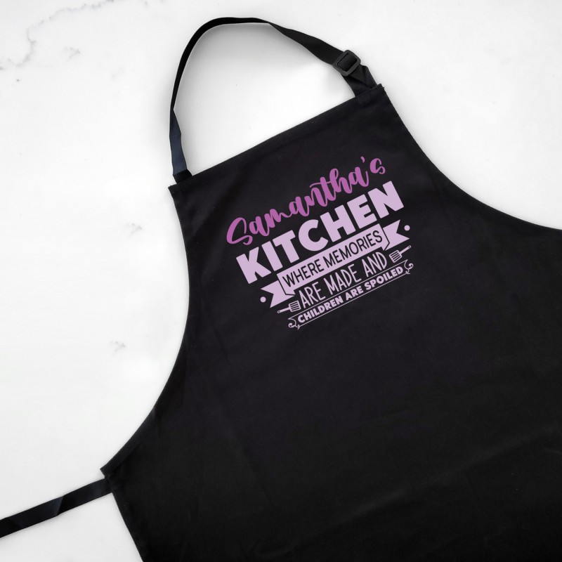 Personalised Kitchen Memories Apron | DadShop