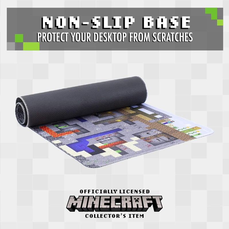 Minecraft World Desk Mat | DadShop