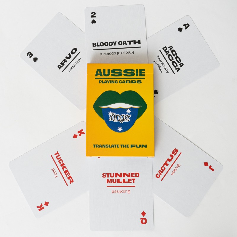 Aussie Slang Playing Cards | DadShop