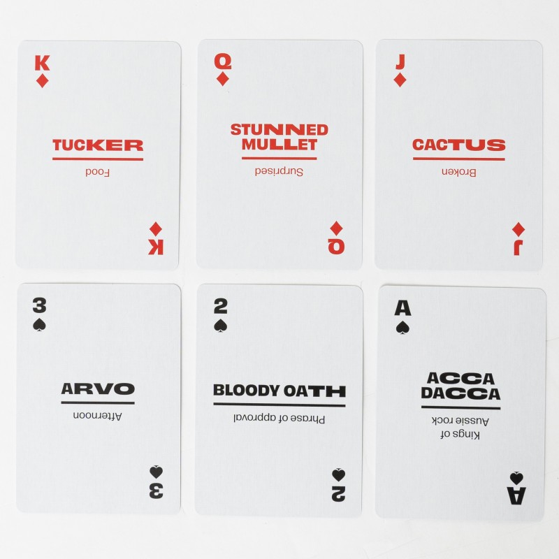 Aussie Slang Playing Cards | DadShop