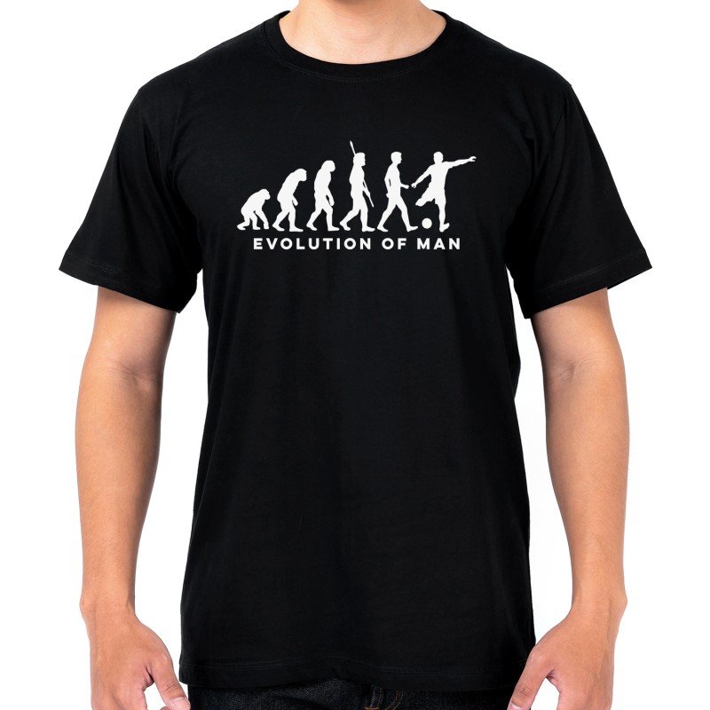 Evolution of Man Soccer T-Shirt | DadShop
