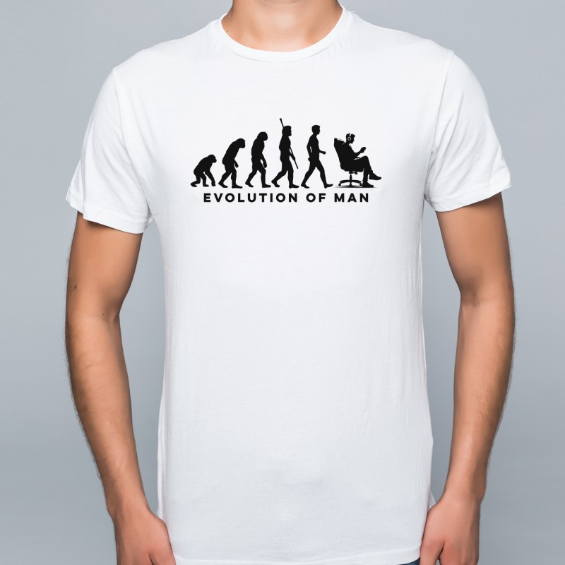 Evolution of Man Gaming T-Shirt | DadShop