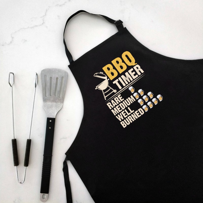 BBQ Timer Apron | DadShop