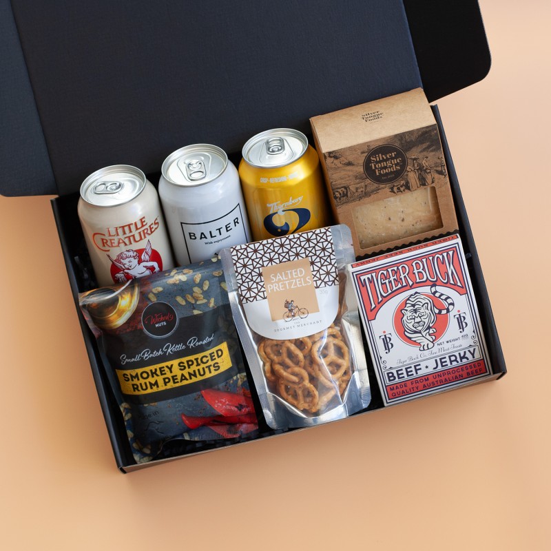 Craft Beer and Savoury Snacks Hamper | DadShop