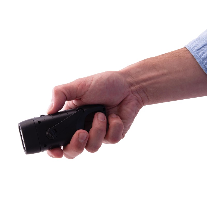 Dual Solar and Crank Powered Flashlight | DadShop