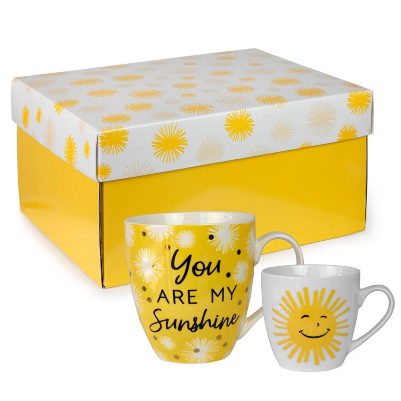 You Are My Sunshine Twin Cup Gift Set | DadShop
