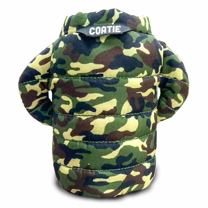 Coatie Camouflage Puffer Jacket Insulated Drink Holder Dadshop