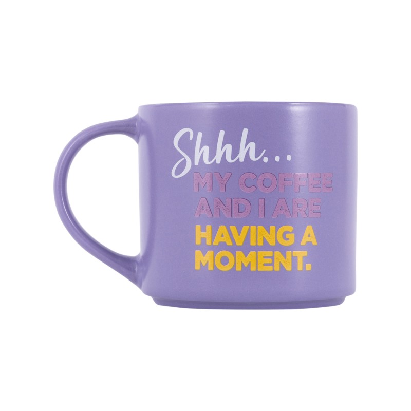 Shhh... My Coffee And I Are Having A Moment Cheeky Mug | DadShop