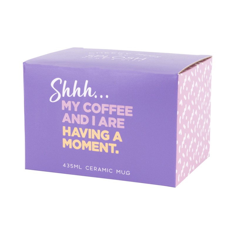 Shhh... My Coffee And I Are Having A Moment Cheeky Mug | DadShop