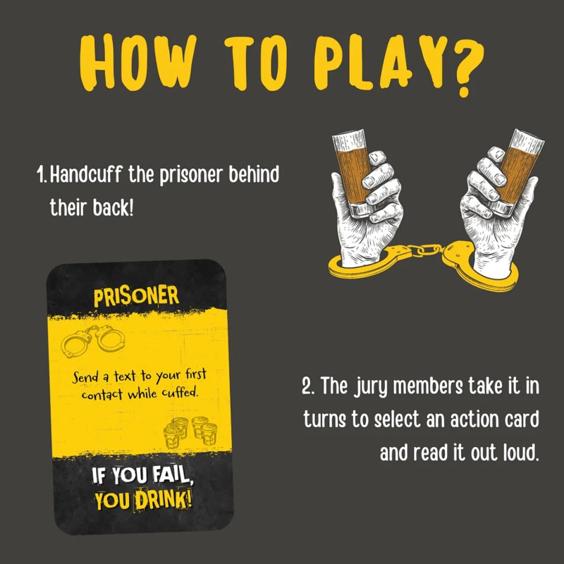 Prisoner – The Drinking Game | DadShop