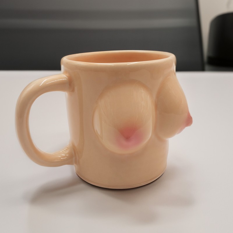 Boob Mug With Removable Bikini Top | DadShop