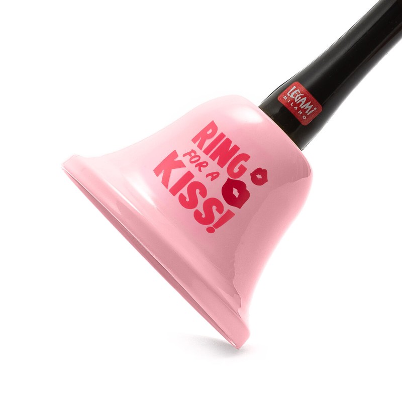 Ring For A Kiss Hand Bell By Legami Dadshop