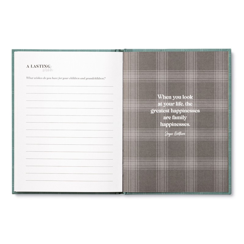 My Grandpa, In His Own Words Interview Journal | DadShop