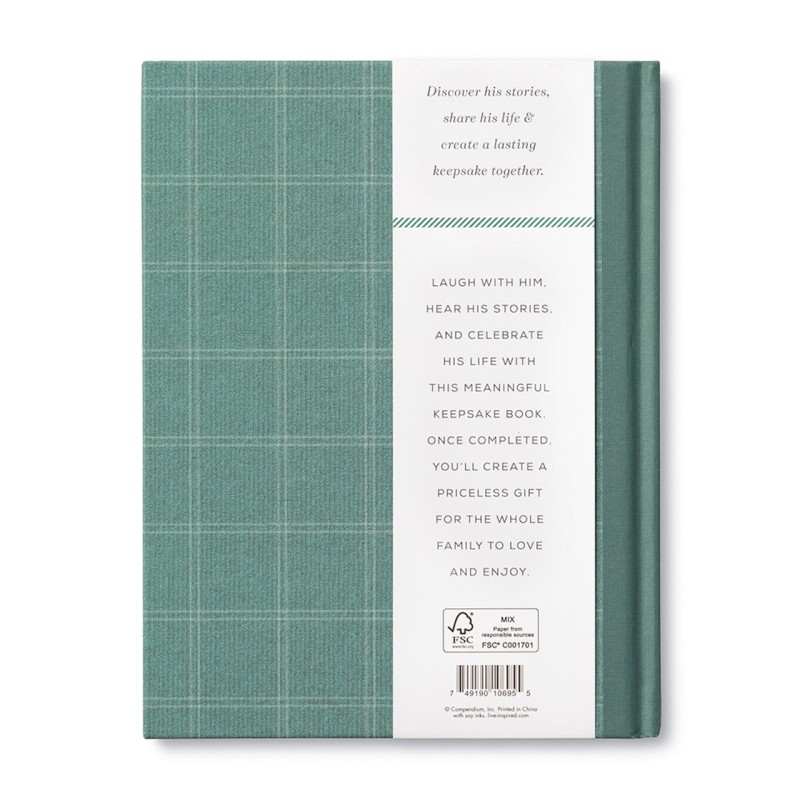 My Grandpa, In His Own Words Interview Journal | DadShop