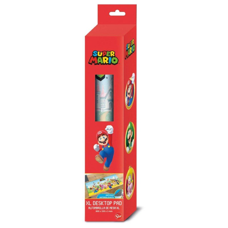 Super Mario Characters XL Desk Mat | DadShop