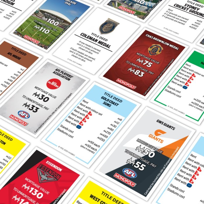 Monopoly - AFL Edition | DadShop