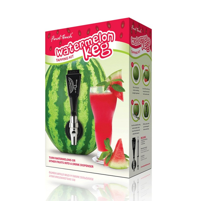 Watermelon Keg Tapping Kit - As seen on Channel 10 The Project | DadShop