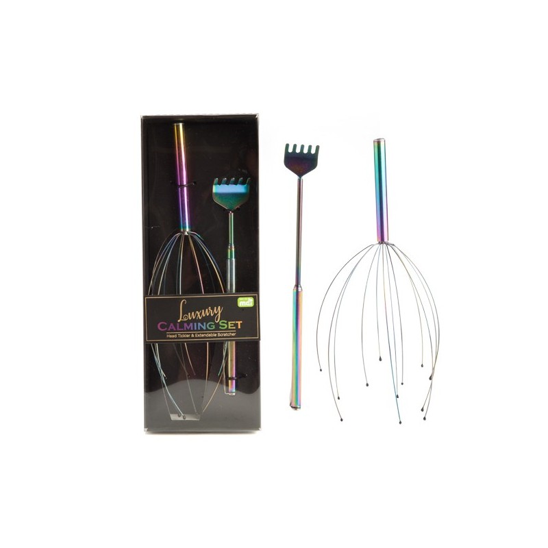 Head Tickler and Extendable Back Scratcher Set | DadShop