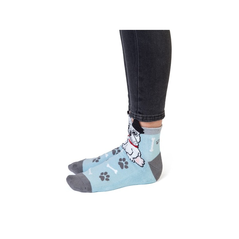 French Bulldog Ruff Day Socks | DadShop